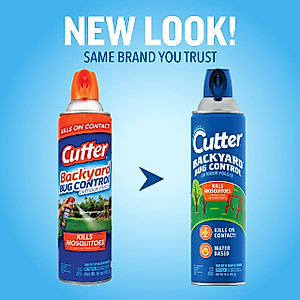 Cutter Backyard Bug Control Outdoor Fogger, Kills Mosquitos, Gnats & Flies, Perfect for Backyards, Decks, Patios, 16 Ounce For Insects