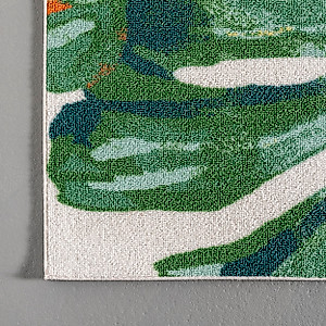 nuLOOM Contemporary Floral Janice Area Rug, 9x12, Multi