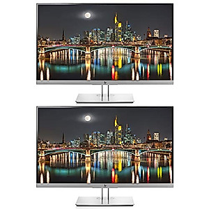 HP Business EliteDisplay E273 27" Screen Full HD LED-Lit Black/Silver Monitor 2-Pack