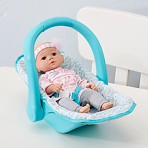 Madame Alexander Soft Gray Car Seat/Carrier