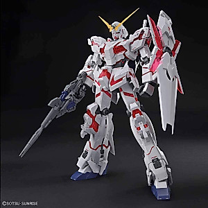 Bandai 5057986 Rx-0 Unicorn Gundam (Destroy Mode) Mega Size 1/48 Model Kit, from Gundam Uc