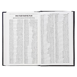 KJV Holy Bible, Pew and Worship Bible Red Letter Edition Hardcover - Ribbon Marker, King James Version, Black