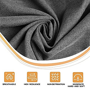 FINDEN Bench Cushion 45 inch, Non-Slip Bench Cushion for Indoor/Outdoor Furniture, Long Seat Cushion for Window Patio Piano Garden Storage, (45x18x3) Brown