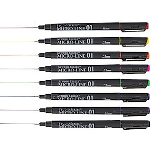 Bible Micro-Line Color Pens (8-piece Set)