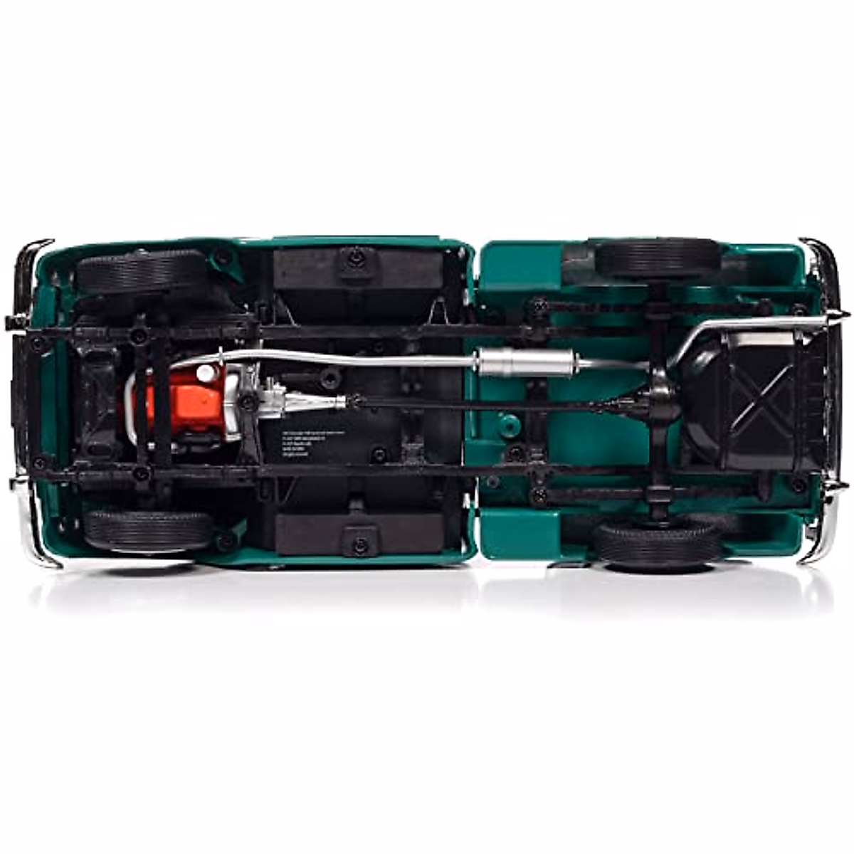 1957 Chevy 3100 Stepside Pickup Truck Ocean Green Hemmings Motor News Magazine Cover Car (August 2016) 1/18 Diecast Model Car by Auto World AW293