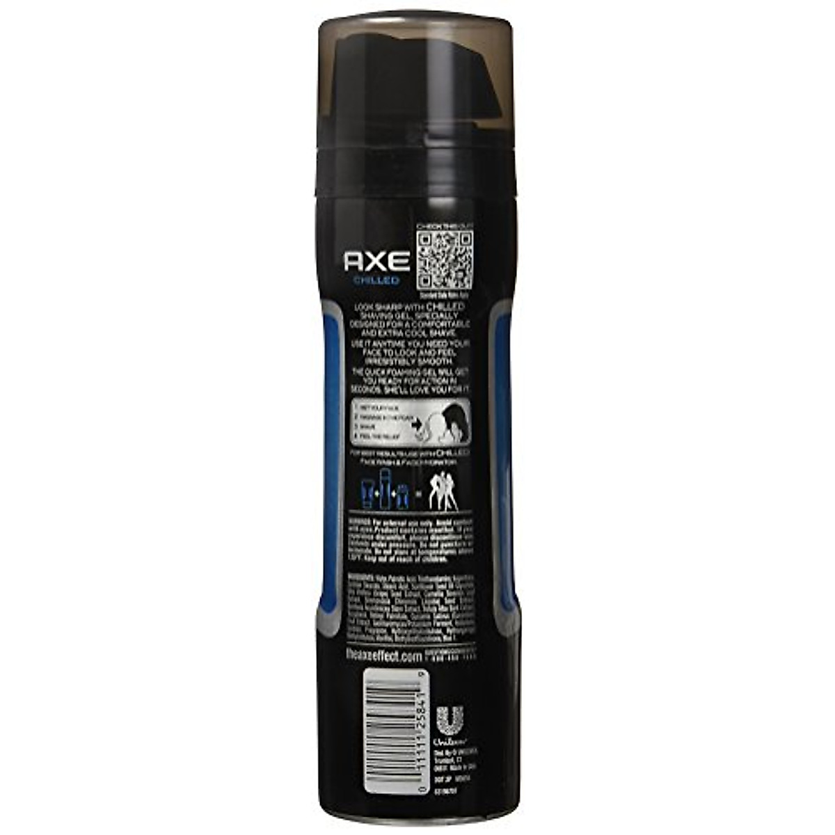 AXE Shave Gel, Chilled, 7 Ounce