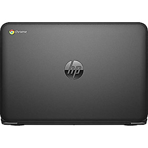 HP 11 G5 Chromebook 11.6'' Laptop Intel Celeron N 1.60GHz 4GB 16GB SSD - 1FX82UT, Black (Renewed)
