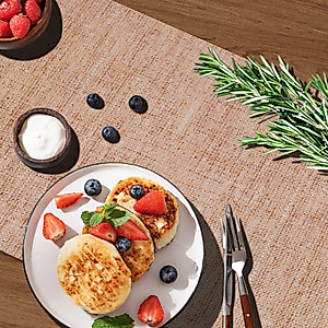 Trivet Table Runner Hot Plates Mat 12 X 40 Inch Heat Resistant Table Protector Waterproof Decorative Farmhouse Kitchen Trivets Counter Heat Proof Placemats for Hot Dishes (Light Line)