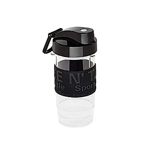 Mironi Personal Smoothie Blender 2-in-1 Single Serve Blender, Mini Bullet Blender 500W With 20 Ounce Tritan Sports Bottle and Grinder Cup for Juices, Shakes, Smoothies and More Stainless Steel