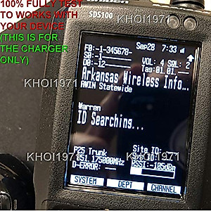 KHOI1971 Wall AC Adapter Power Compatible with Uniden Bearcat Police Scanner Radio SDS100