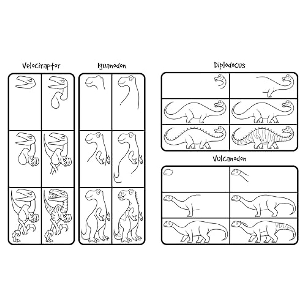 How to Draw 101 Dinosaurs