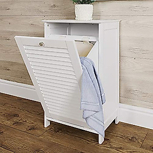 Ellsworth Tilt-Out Laundry Hamper, White