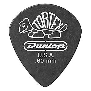 Dunlop Tortex .60mm Jazz III 12 Pack Pitch Black