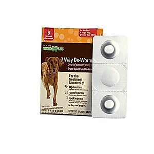 Wormx Plus DeWormer, Large Dog, 6-Ct.