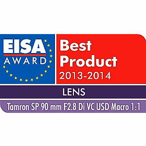 Tamron AFF004N700 SP 90MM F/2.8 DI MACRO 1:1 VC USD For Nikon 90mm IS Macro Lens for Nikon (FX) Cameras - Fixed