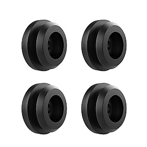 TUELETFU RV Stove Top Grommets for Amana for Magic Chef Stove Grates, RV Gas Cooktop Grill Grommet for RV Camper Trailer Kitchen Use, 4pcs
