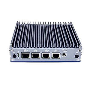 HUNSN Micro Firewall Appliance, Mini PC, OPNsense, Untangle, Sophos XG, VPN, Router PC, Intel J4125, RX11, AES-NI, DP, HDMI, COM, SIM Slot, 4 x Intel I211, 8G RAM, 256G SSD