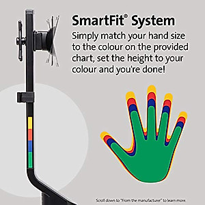 Kensington Dual Monitor Mount for Desk, C-clamp Vesa Monitor Stand Fits 2 Ultrawide Monitors Up to 27 Inches, Low Profile Monitor Stand, Height Adjustable Rotating Free Standing Monitor Arm, Black