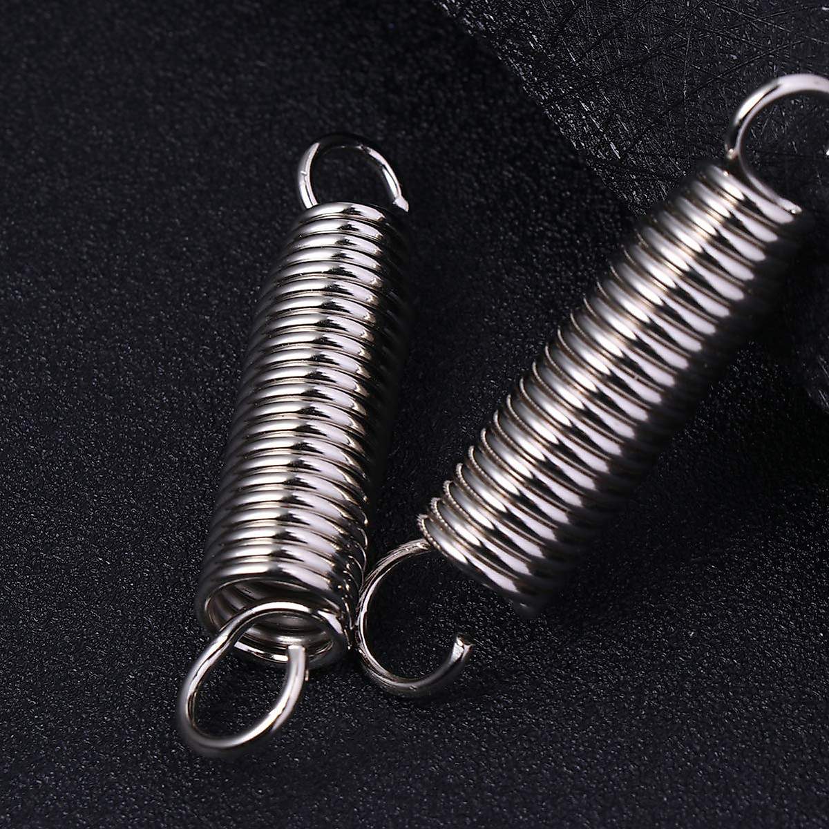 2pcs Stainless Steel Drum Foot Pedal Spring for Percussion Instrument Parts drum key tool,drum accessories,drum tuner,drum pedal(Silver)