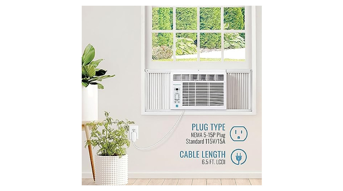 Keystone 12,000 BTU Window AC with Smart Control