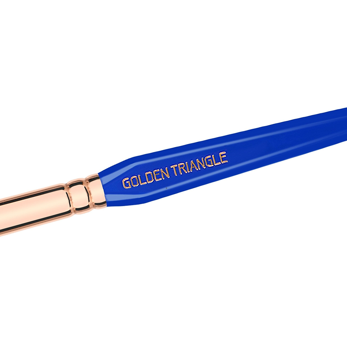 Bdellium Tools Professional Makeup Brush - Golden Triangle Series 788 BDHD Phase III - With All Vegan and Soft Synthetic Fibers, For Blend & Soften (Blue, 1pc)