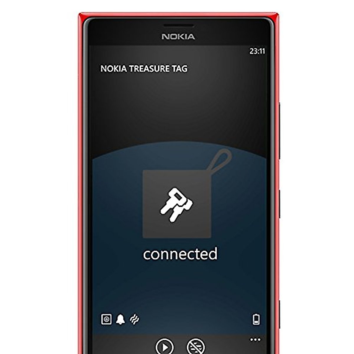 Nokia WS-2 Treasure tag Proximity Sensor with Bluetooth 4.0 and NFC Tagging White