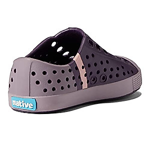 Native Shoes Girl's Jefferson Block (Little Kid/Big Kid) Cosmic Purple/Wildflower Purple/Wildflower Rose Block 1 Little Kid M
