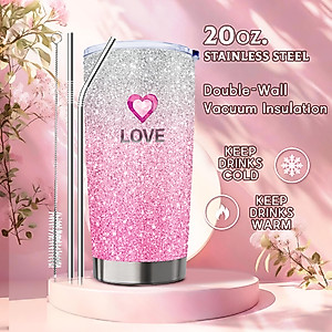 Mzoyell Get Well Soon Gift Baskets for Women, Get Well Gifts for Women After Surgery Care Package 9pc, Self Care Gift Set, Thinking of You Feel Better Gift Box for Sick Friend(Pink)