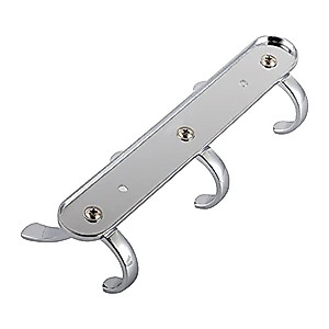 JOMOO 8 Inch Coat Hooks Towel Clothes Backpack Hat Rack Robe Jacket Bathrobe Scarf Hanger Multifunctional Towel Stand Chrome