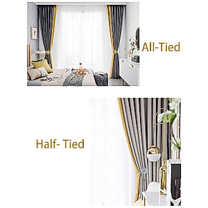 Magnetic Tiebacks for Curtains, 2 Pack Sparkling Crystal Flower Curtain Tiebacks Curtain Buckle Clips with High-Elastic Spring Wire for Home Office Decoration (White)