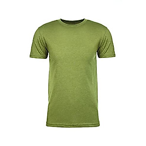 Next Level Mens Premium Fitted CVC Crew Tee (N6210) Light Olive l