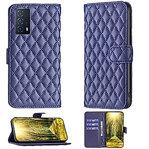 jioeuinly Flip Stand Case Compatible for Vivo Iqoo Z5 5g Phone Case Cover PU Leather Kickstand Magnetic Wallet Case XXF-LAN