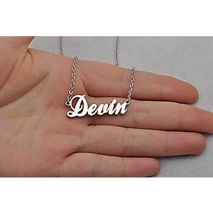GR859C Custom Made Any Name Necklace Cobi Stainless Steel Jewelry for Mother