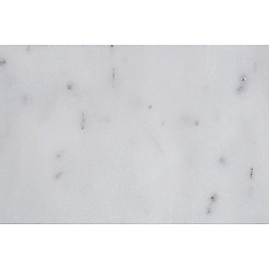 White Marble Lazy Susan - 15"Dia x 1 3/4"H