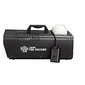 Froggys Fog - 1000 Watt Halloween Fog Machine with Wired Remote Control - All Metal, Impressive Output, Timer and Wireless Control Options