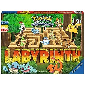 Ravensburger Pokémon Labyrinth - An Entertaining Family Board Game for Kids & Adults | Age 7 & Up | Engaging Gameplay | High Replay Value | 2 - 4 Players