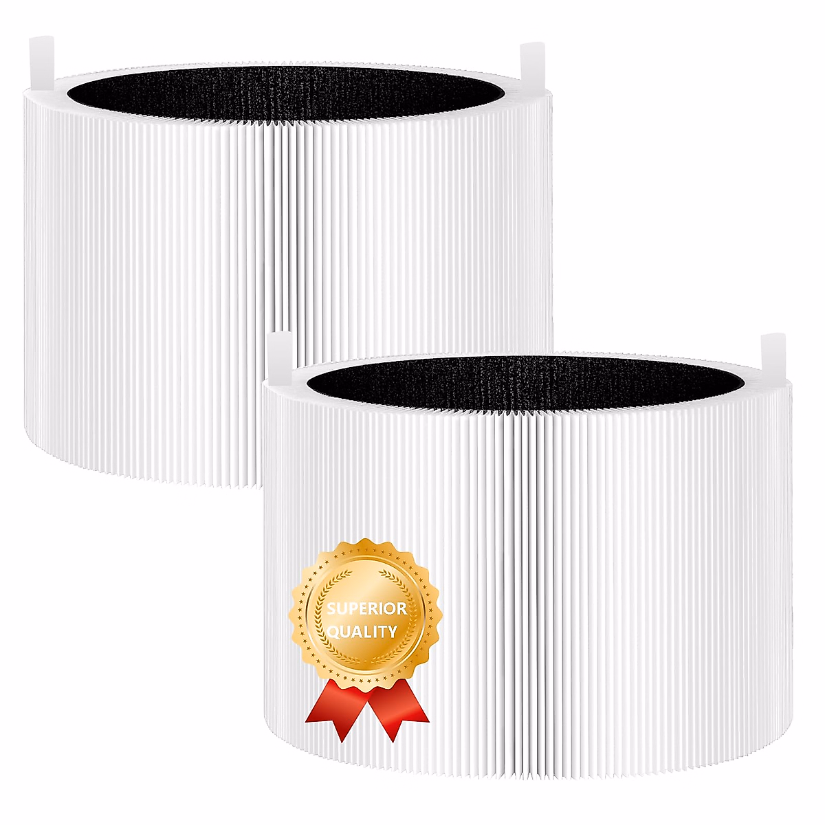 211i Max Replacement Filter Compatible with Blue Pure 211i Max Air Purifier. Blue Pure F2MAX, 3-in-1 H13 Ture HEPA and High-Efficiency Activated Carbon Filters