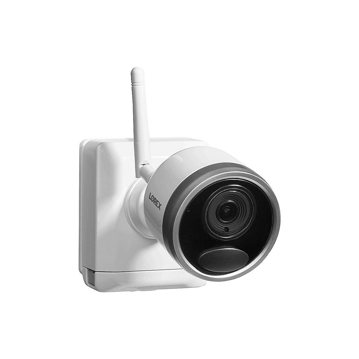 Lorex Technology Lorex LWB4850 1080p HD Wire-Free Security Camera with 2-Cell Power Pack, 65ft Night Vision, Thermo-Sense Motion Detection, White