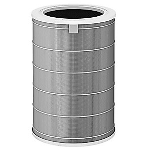 Mi Air Purifier 3H for home, high efficiency filter eliminate 99.97% smoke pollen dust, quiet for large space up to 484sq ft, for living room, bedroom