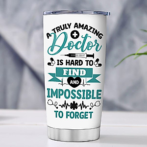 wowcugi Personalized Doctor Gifts For Men Doctor Tumbler 20oz 30oz Stainless Steel Insulated Coffee Travel Mug Cup Appreciation Gift For Birthday Graduation Men Women Doctors Day Gifts