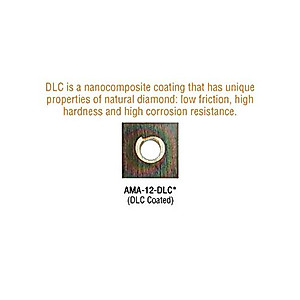 Amana Tool - AMA-12-DLC Solid Carbide 4 Cutting Edges Diamond-Like Carbon (DLC) Coated Ins