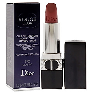 Christian Dior Rouge Dior Couture Lipstick Matte - 772 Classic Lipstick (Refillable) Women 0.12 oz