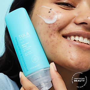 TULA Skin Care Dew Your Thing Moisturizing Gel Cream - Weightless Moisturizer for Face, Lightweight Water-Based Face Cream for Dewy Hydration, 1.7 oz.