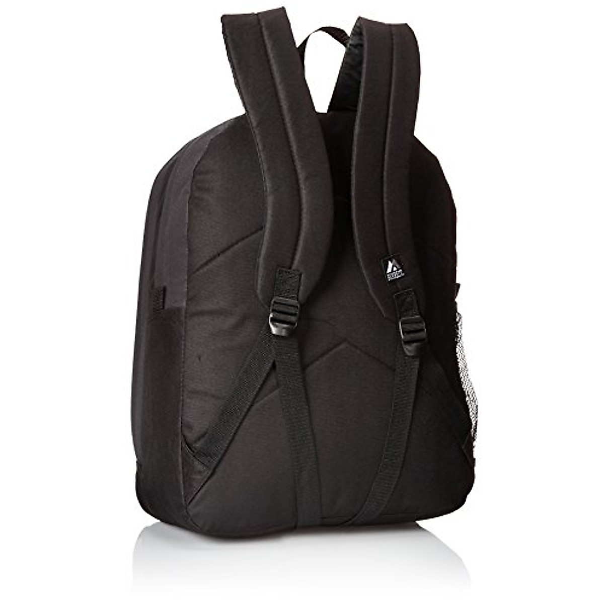 Everest Double Main Compartment Backpack, Black, One Size