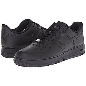 Nike Men's Low-Top Sneakers, Black, 9.5 US