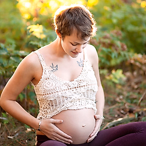 Badger - Belly Butter, Cocoa Butter & Calendula, Certified Organic Belly Butter, Vitamin E Belly Butter, Coconut Oil Belly Butter, Pregnant Belly Butter for Stretched Skin, 2oz - 2-Pack