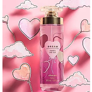 Boticario - Linha Dream (Amor no Ar) - Colonia Feminina 200 Ml - (Boticario - Dream (Love In The Air) Collection - Eau De Cologne For Women 6.8 Fl Oz)