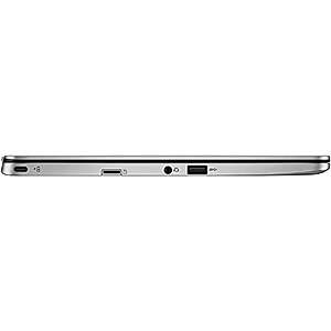 Asus Chromebook 14" HD Anti-Glare Nano-Edge Display Laptop Computer, Intel Celeron N3350 up to 2.4GHz, 4GB DDR4, 64GB eMMC Flash Memory, HD Webcam, 802.11ac, Bluetooth, USB-C, MicroSD, Chrome OS