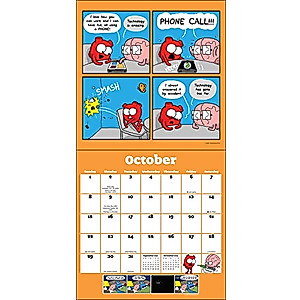 Heart and Brain 2023 Wall Calendar