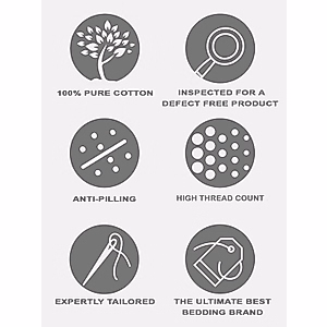 Queen Pillow Shams Set of 2 White 550 Thread Count Super Soft Queen Size Pillow Shams 20"x30" 100% Egyptian Cotton Gorgeous Decorative Bed Pillow Cover (Queen 20"x30", White Solid)